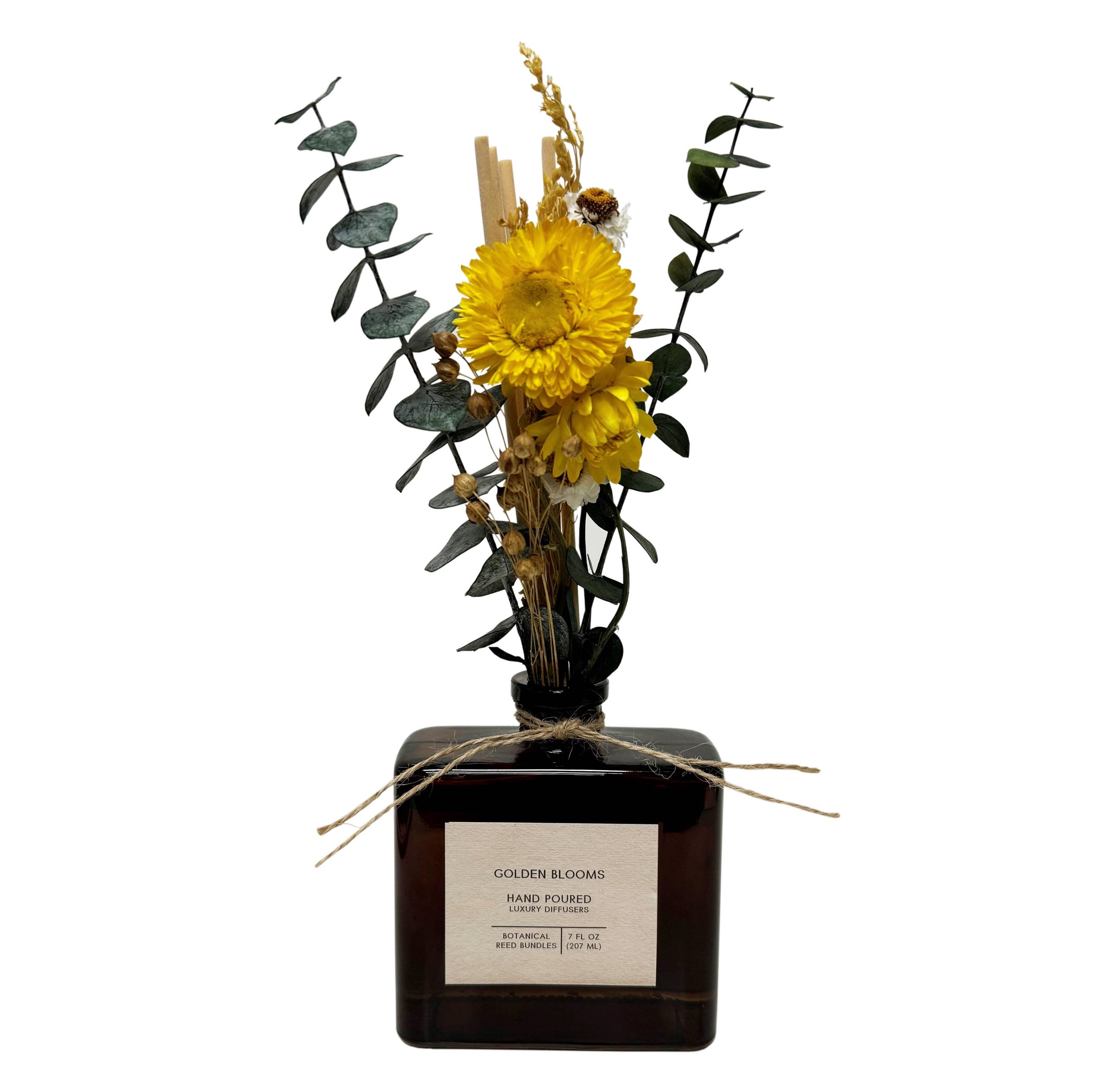Andaluca - SAMPLE Golden Blooms Bouquet Reed Bundle Fragrance Diffuser ...